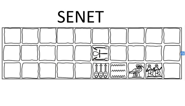 SENET Gioco da tavolo Egiziano - Eventi per bambini in Ciociaria